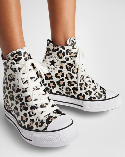 Chuck Taylor All Star Wedge Platform Leopard