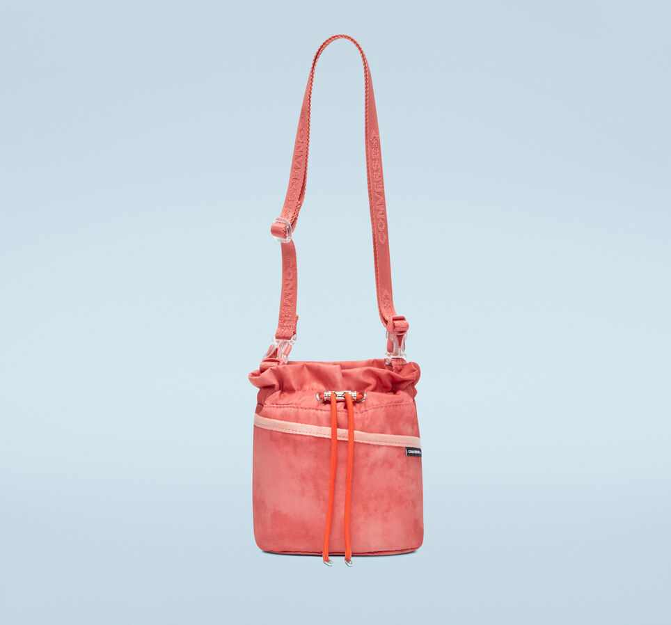 Washed Mini Crossbody Bucket