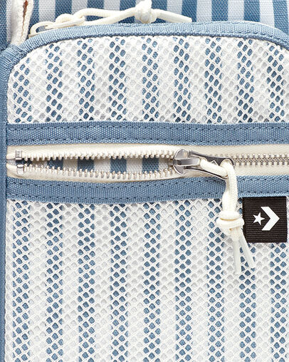 Gestreifter Ripstop-Rucksack