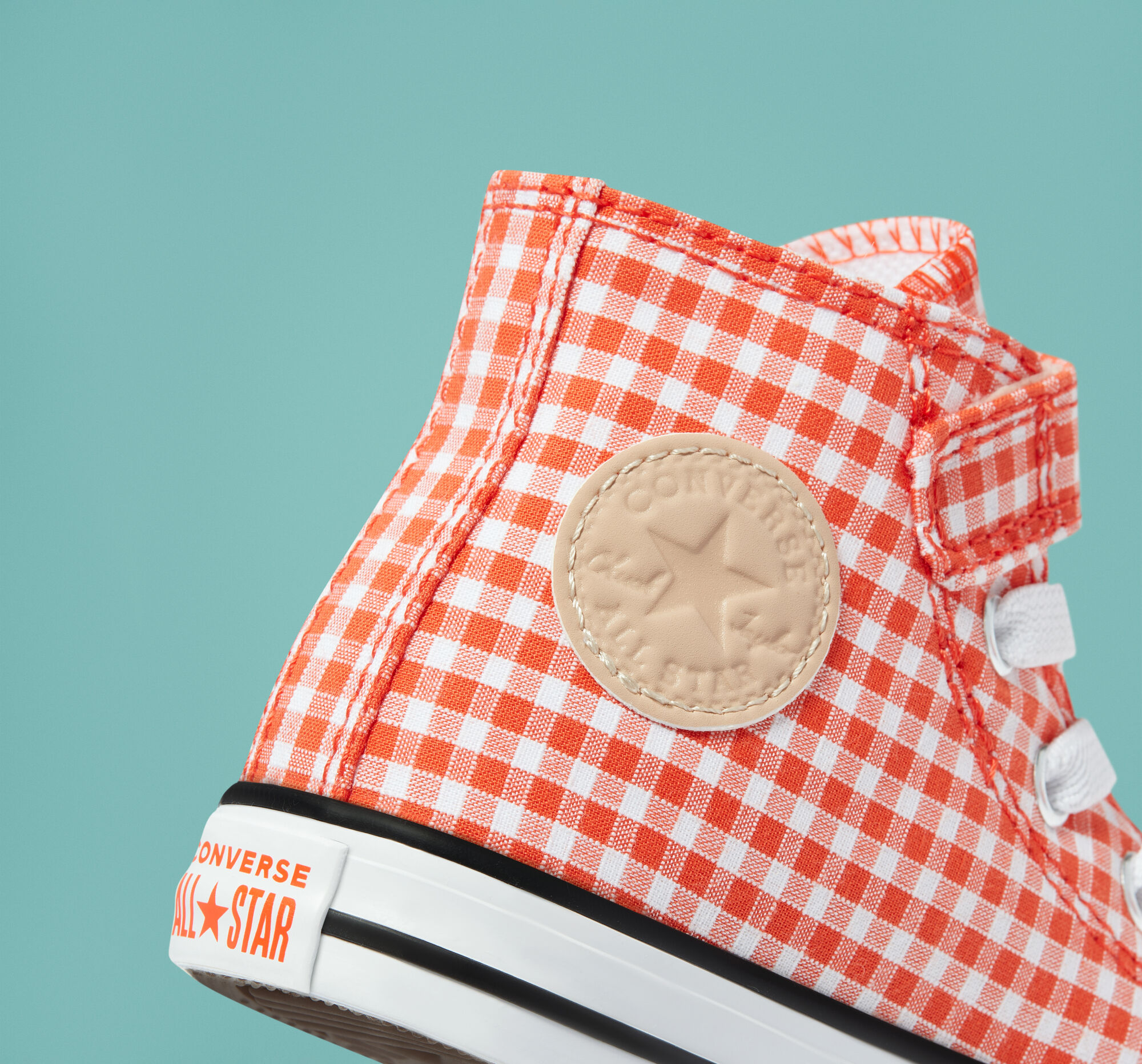 Chuck Taylor All Star Easy-On Gingham Toddler High-Top Shoe. Converse.com