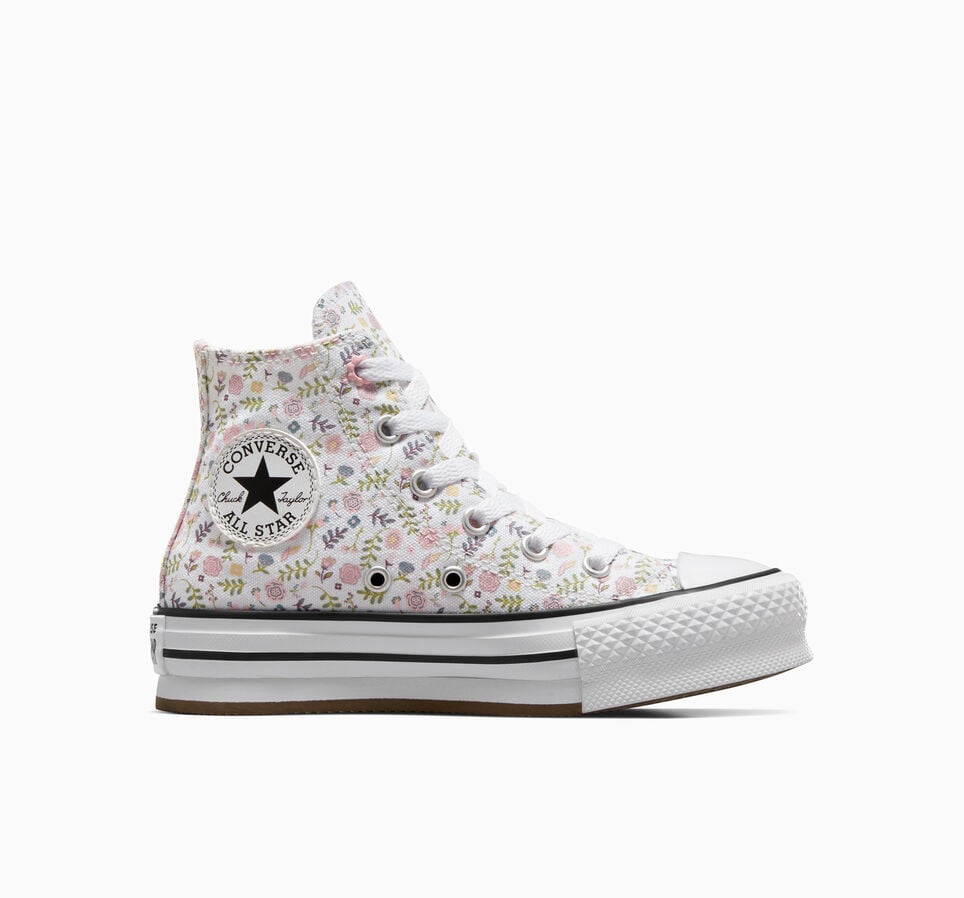 Chuck Taylor All Star EVA Lift Platform Feline Florals