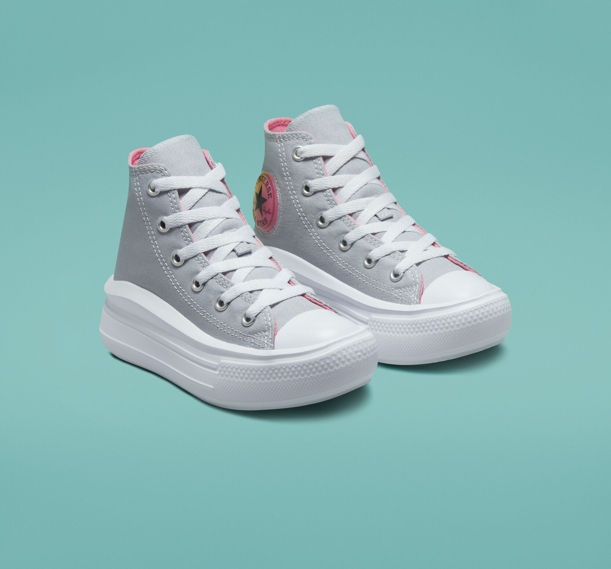 Chuck Taylor All Star Move Platform Gel Patch LittleKids . Converse.com