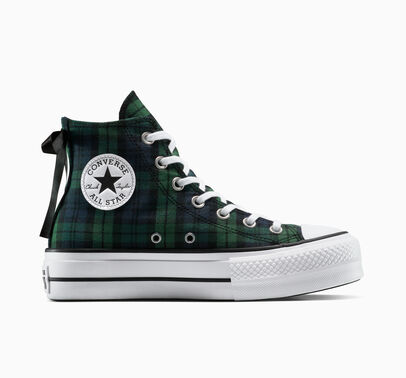 Chuck Taylor All Star Lift Platform Plaid