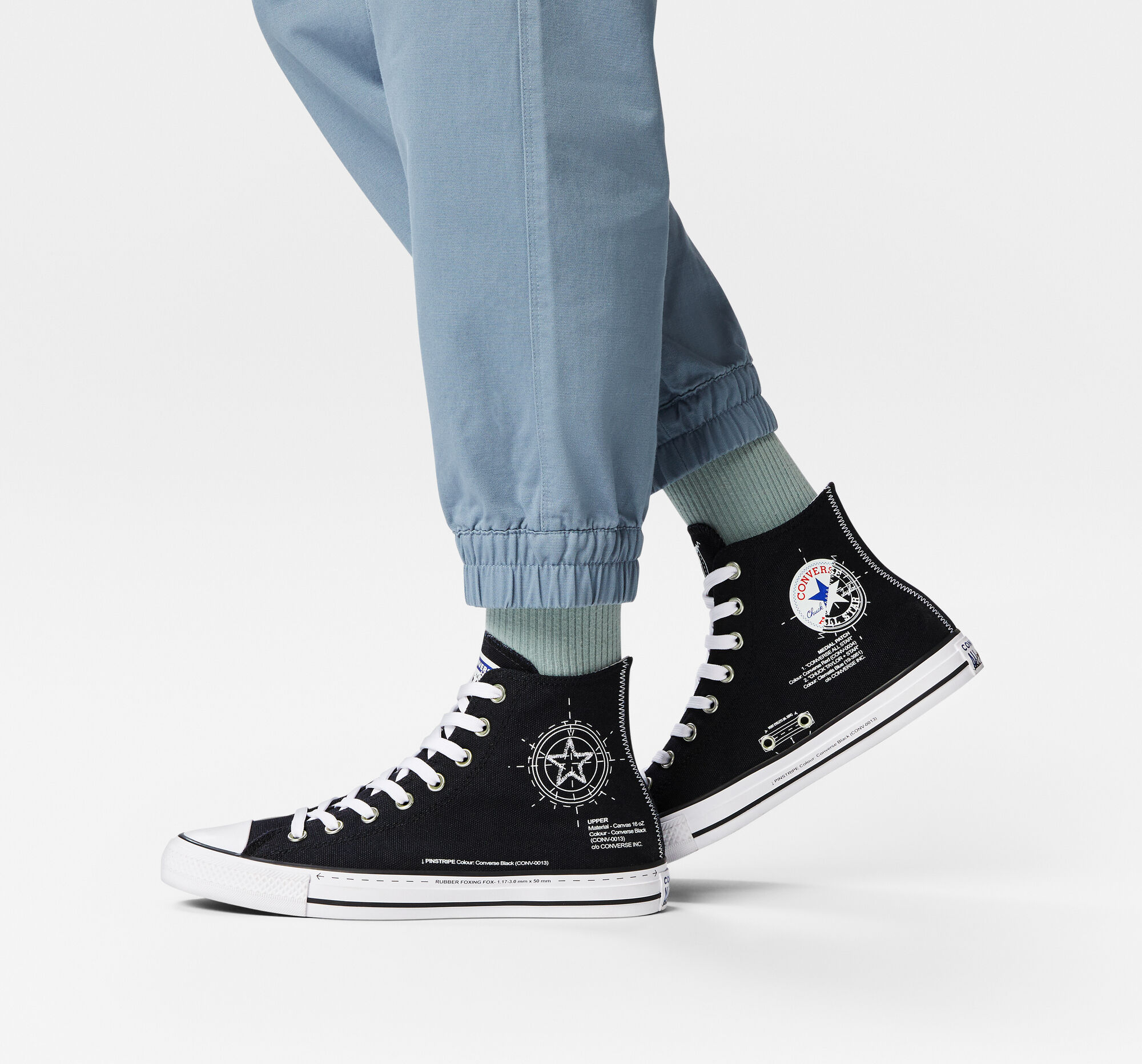 Chuck Taylor All Star Blueprint Unisex High-Top Shoe. Converse.com