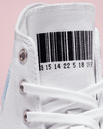 Chuck Taylor All Star Translucent Barcode Older Kids High-Top Shoe