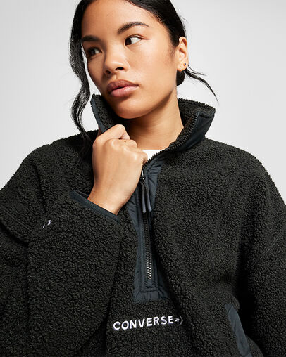 Sherpa Half Zip Top Women's