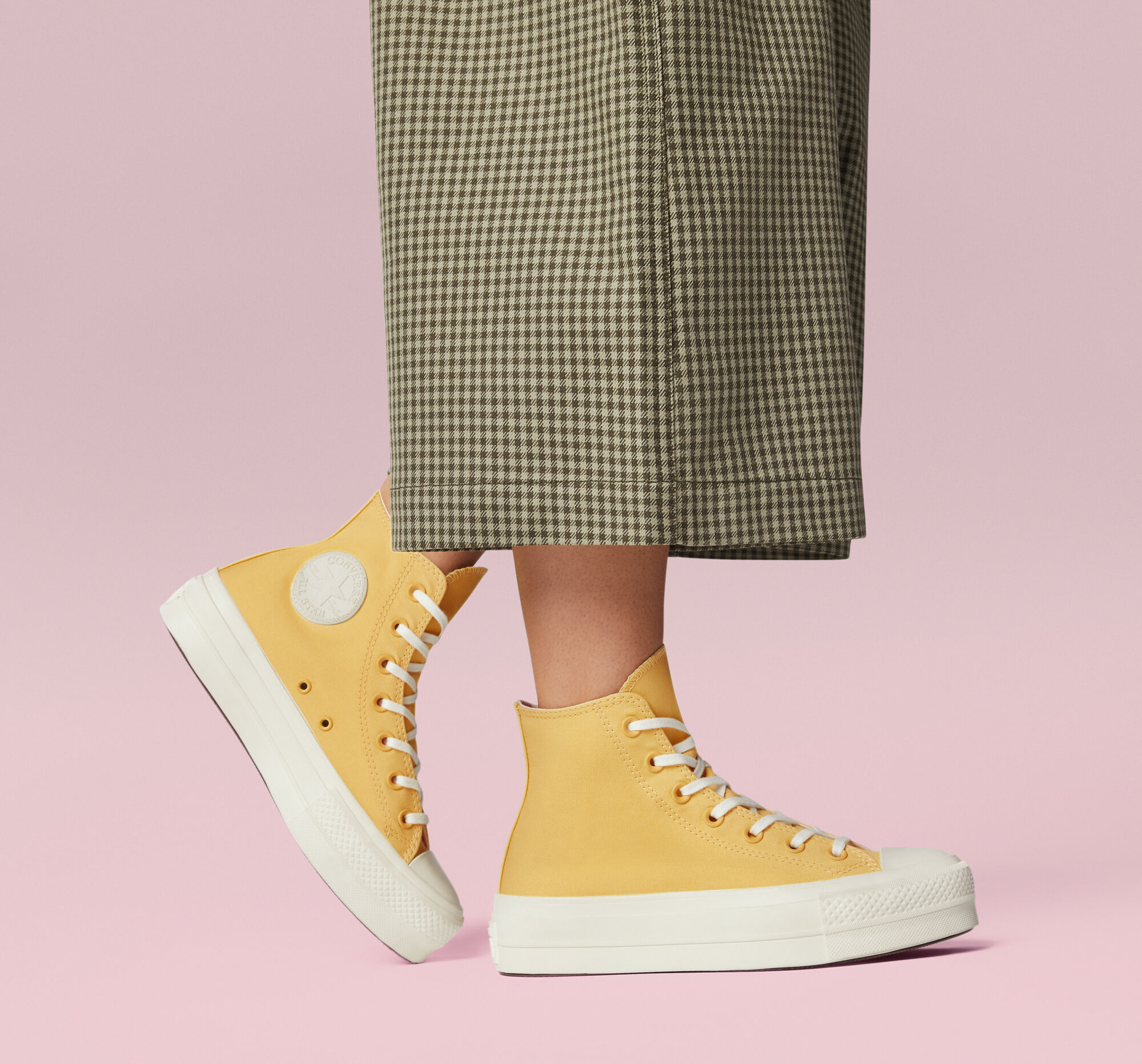 Chuck Taylor All Star Lift Platform Hybrid Texture Women's High-Top ...