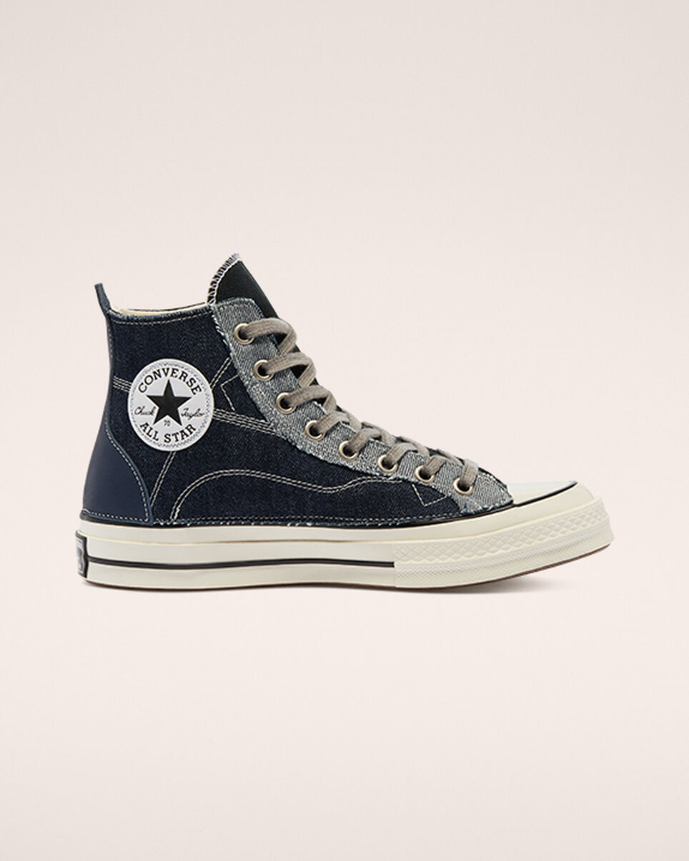 Converse Chuck 70 High "Denim Patchwork" | 169142C | SPORTSHOWROOM