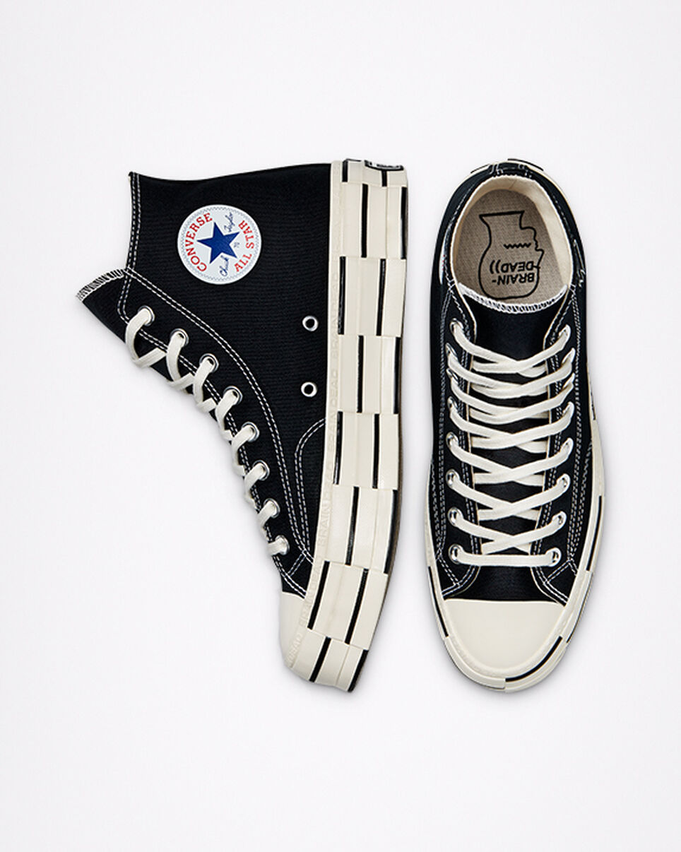 Converse Chuck 70 High x Brain Dead "Black" | 170549C | SPORTSHOWROOM