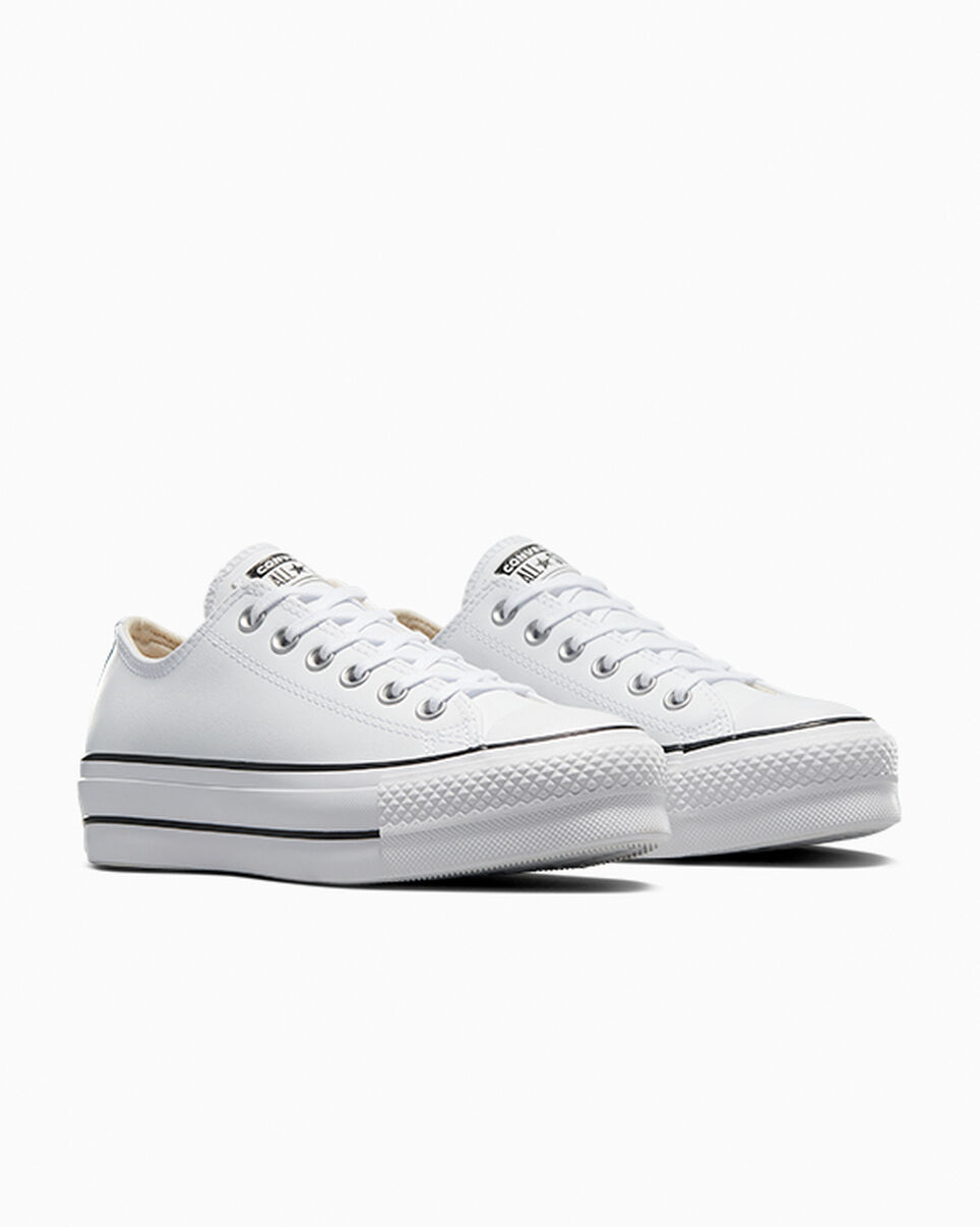 Converse Chuck Taylor All Star Lift Clean Low "White" | 561680C ...