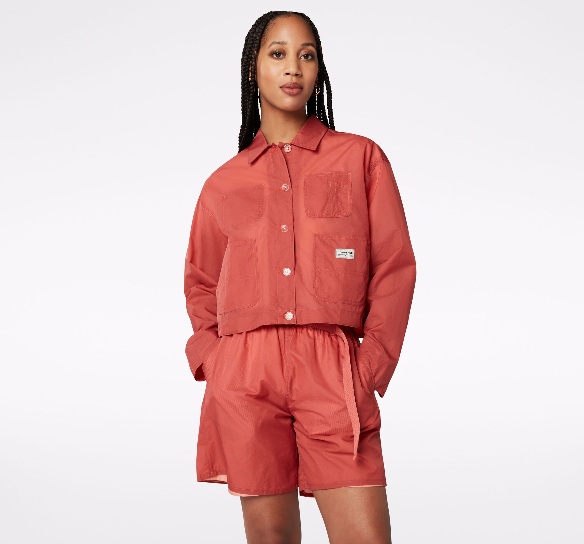 Sheer Chore Coat Women's Jacket. Converse.com