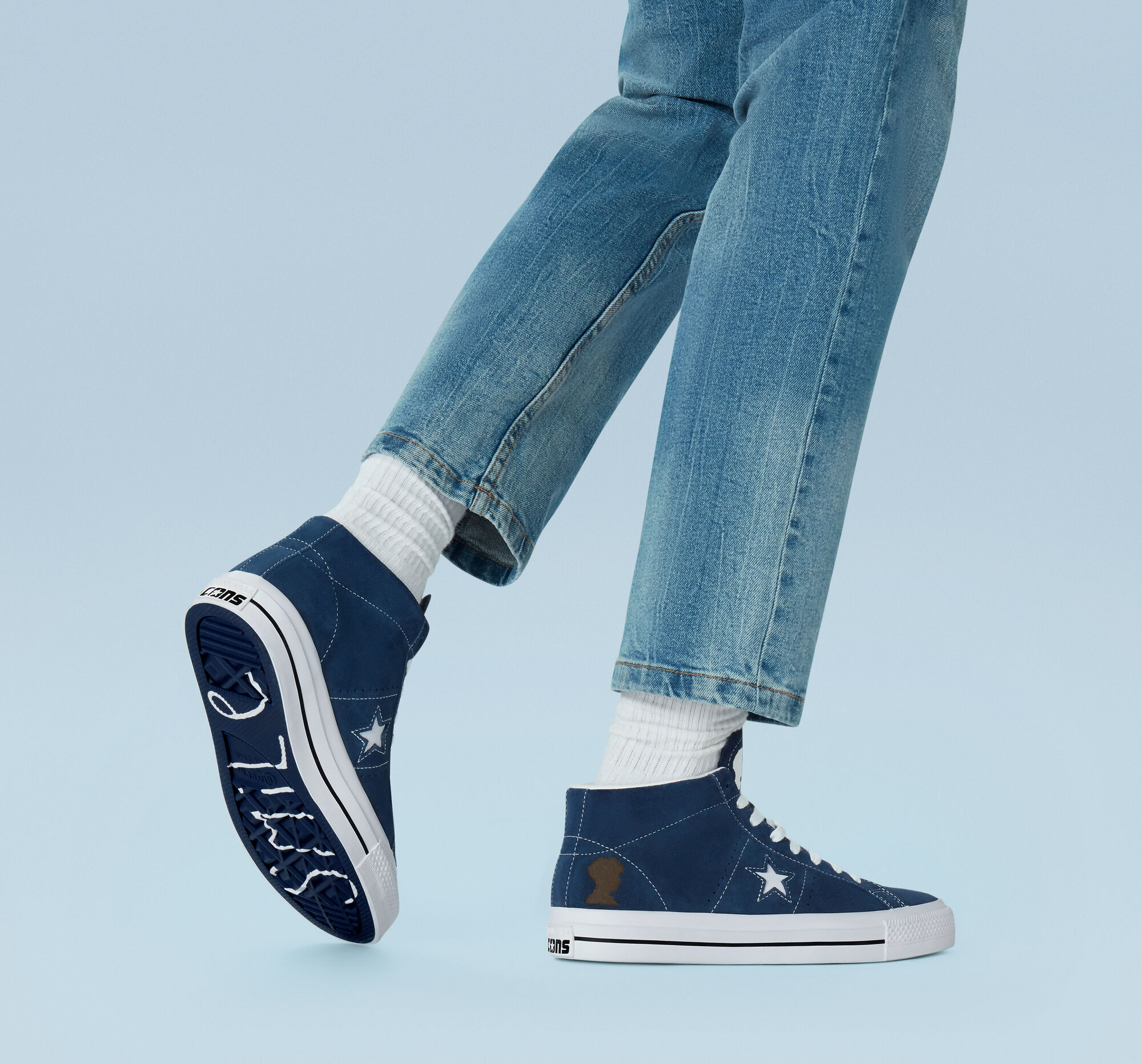 CONS One Star Pro Mid - Ben Raemers Foundation Skate Shoe. Converse.com