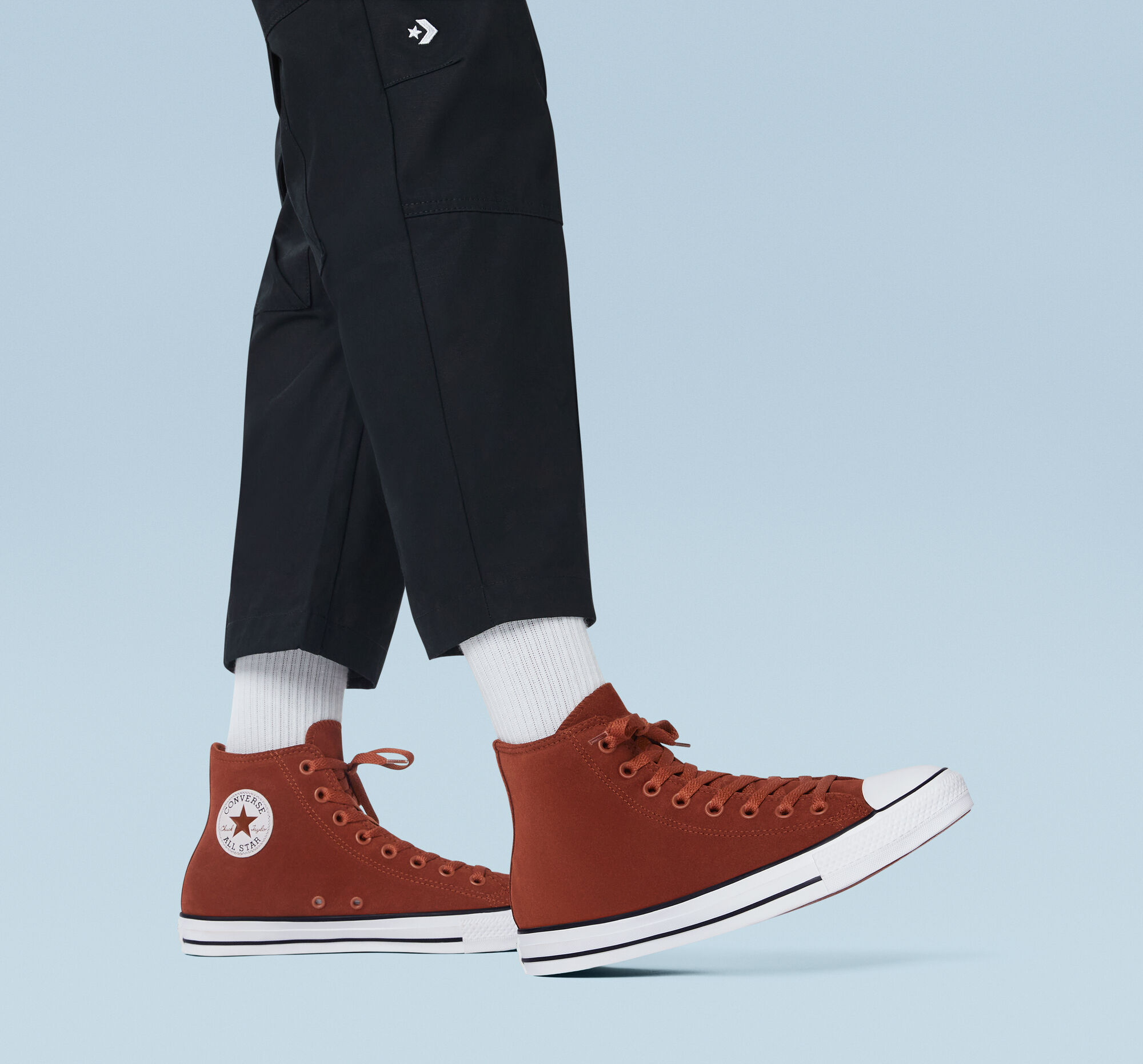 Chuck Taylor All Star Leather Unisex High-Top Shoe. Converse.com