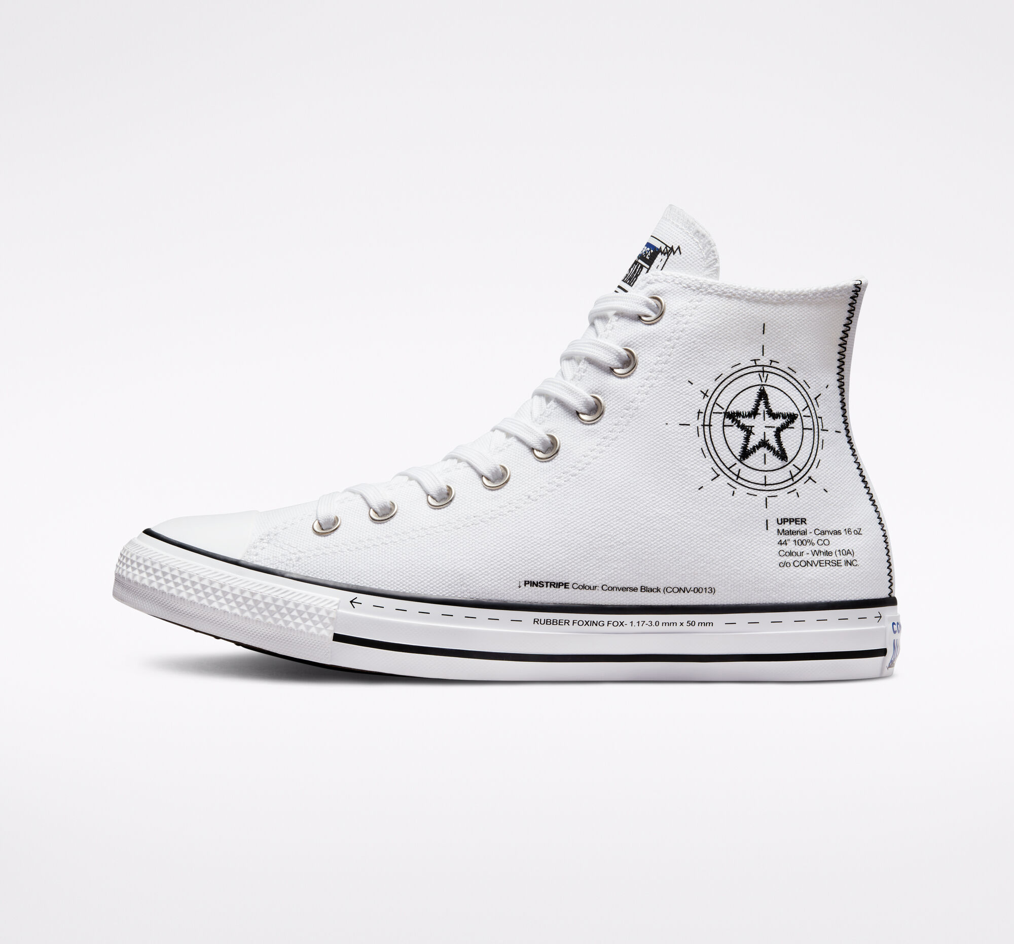Chuck Taylor All Star Blueprint Unisex High-Top Shoe. Converse.com