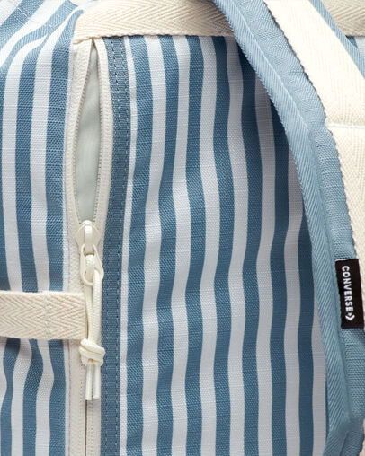 Gestreifter Ripstop-Rucksack