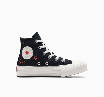 Chuck Taylor All Star EVA Lift Platform Y2K Heart