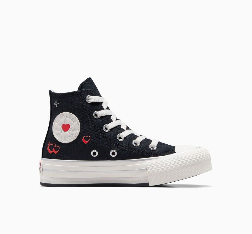 Chuck Taylor All Star EVA Lift Platform Y2K Heart