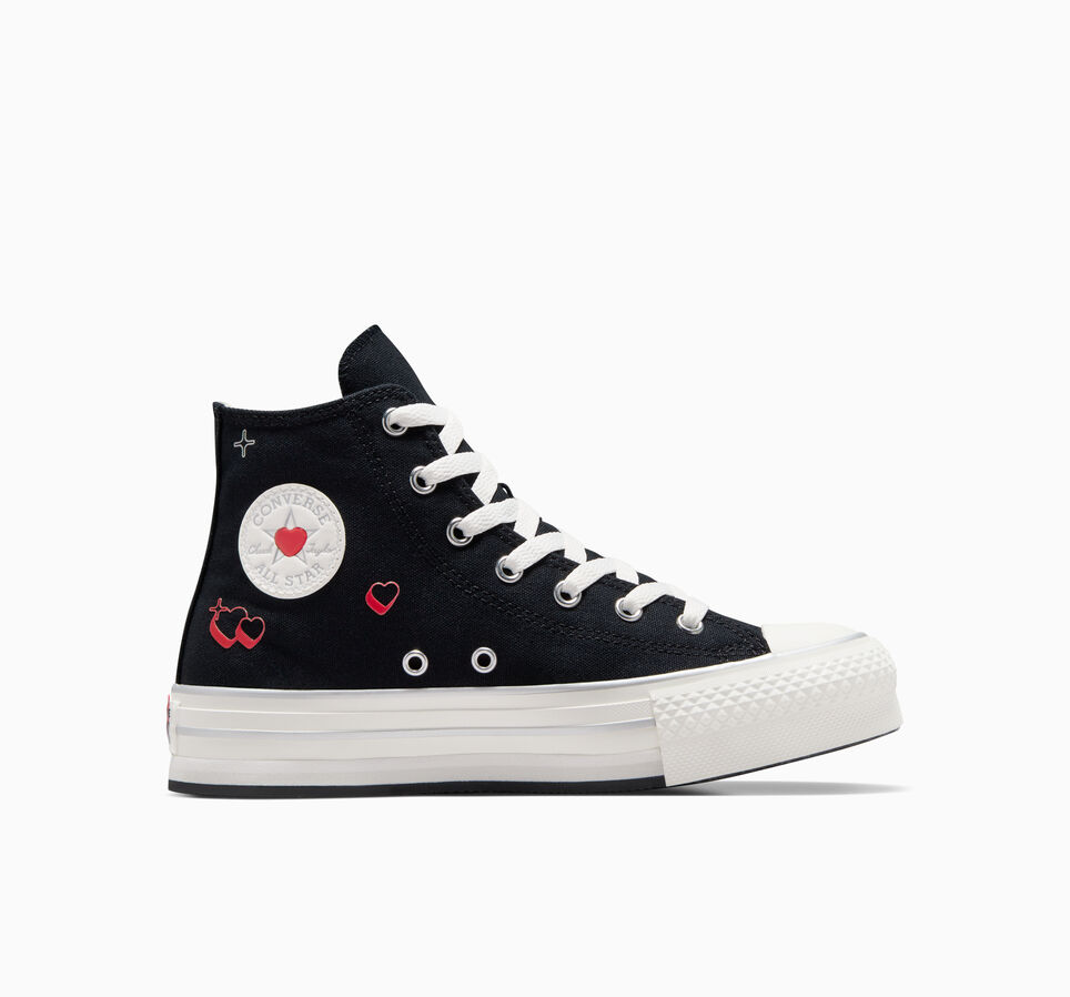 Chuck Taylor All Star EVA Lift Platform Y2K Heart