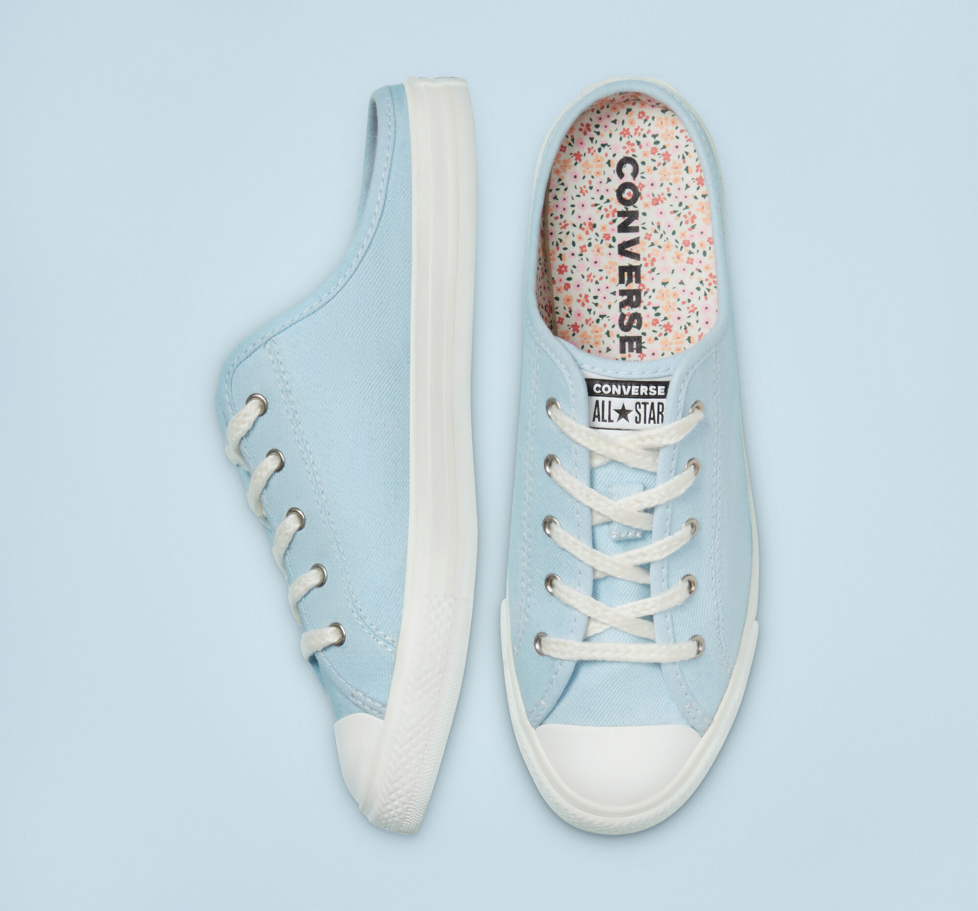 Chuck Taylor All Star Dainty Mule Summer Denim Women's Low-Top Shoe ...