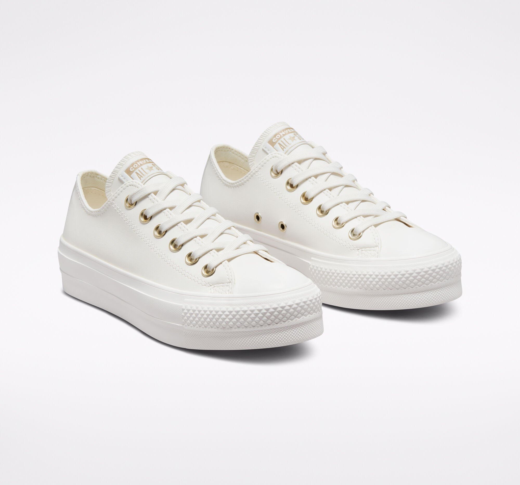 Chuck Taylor All Star Lift Platform Mono White Women's Low-Top Shoe. Converse.com