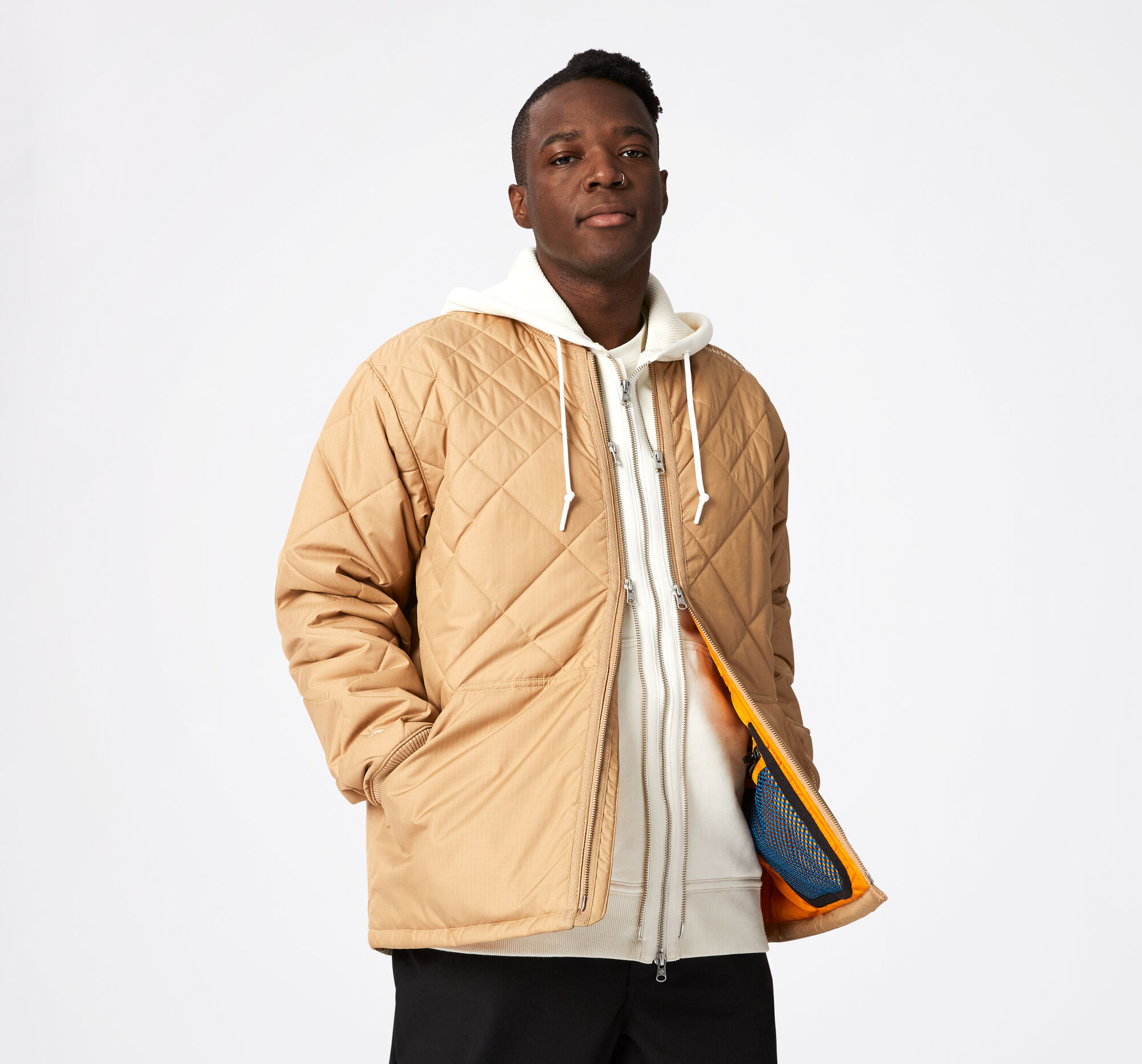 Utility Fleece Padded Jacket Men's Jacket. Converse.com