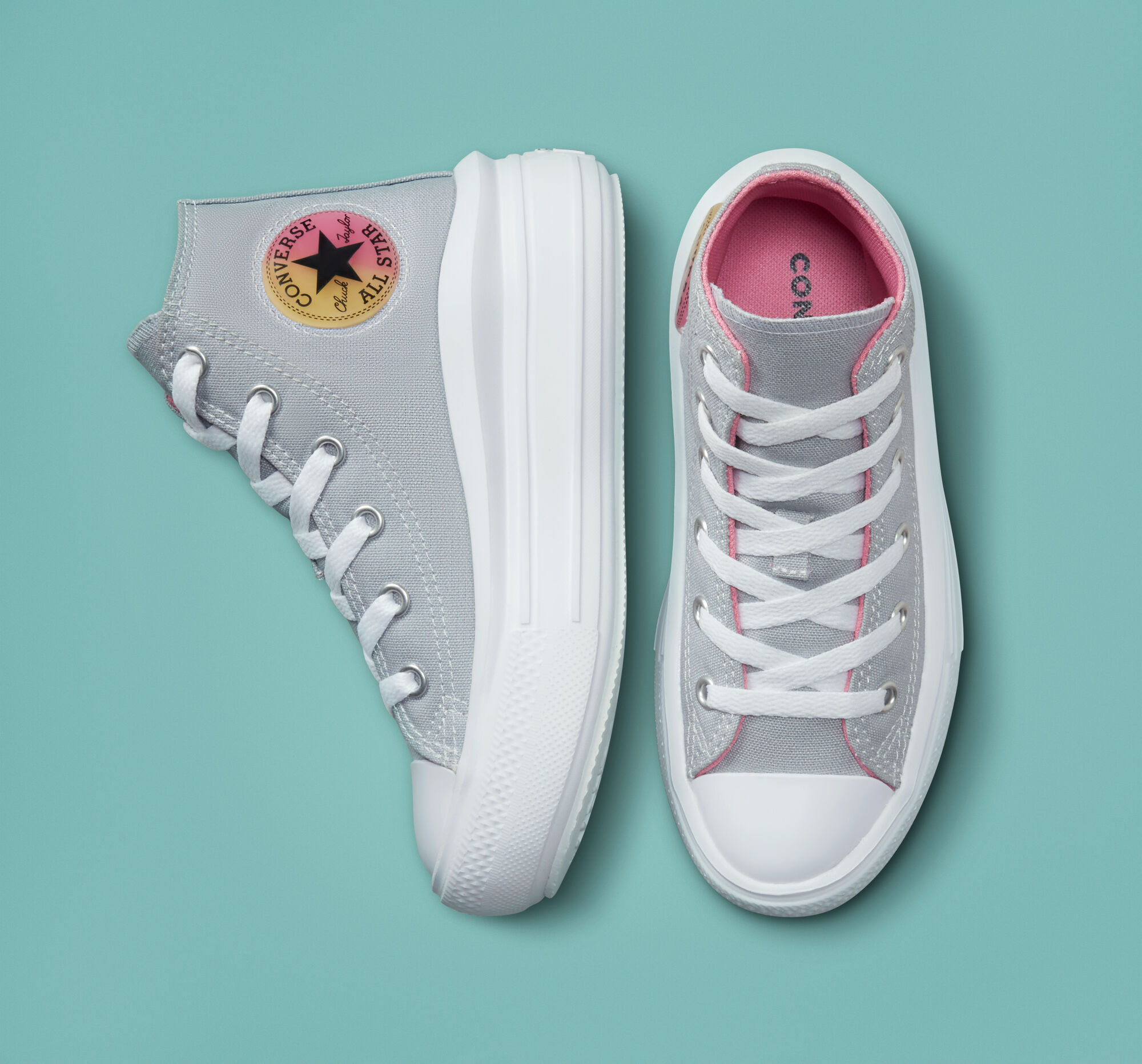 Chuck Taylor All Star Move Platform Gel Patch LittleKids . Converse.com