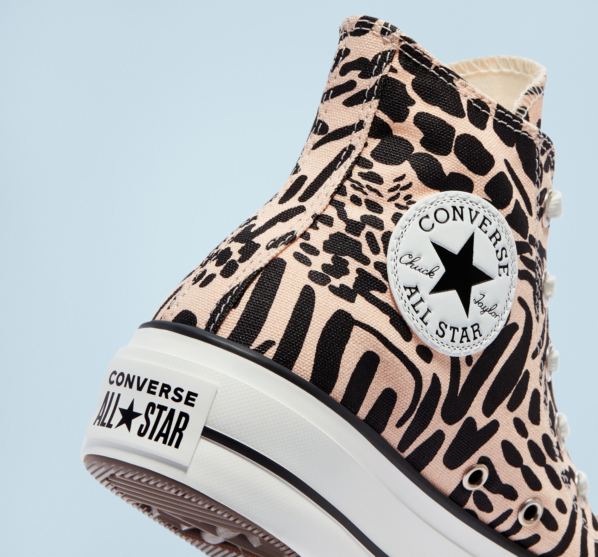 Chuck Taylor All Star Lift Platform Animal Mix Women's High-Top Shoe ...