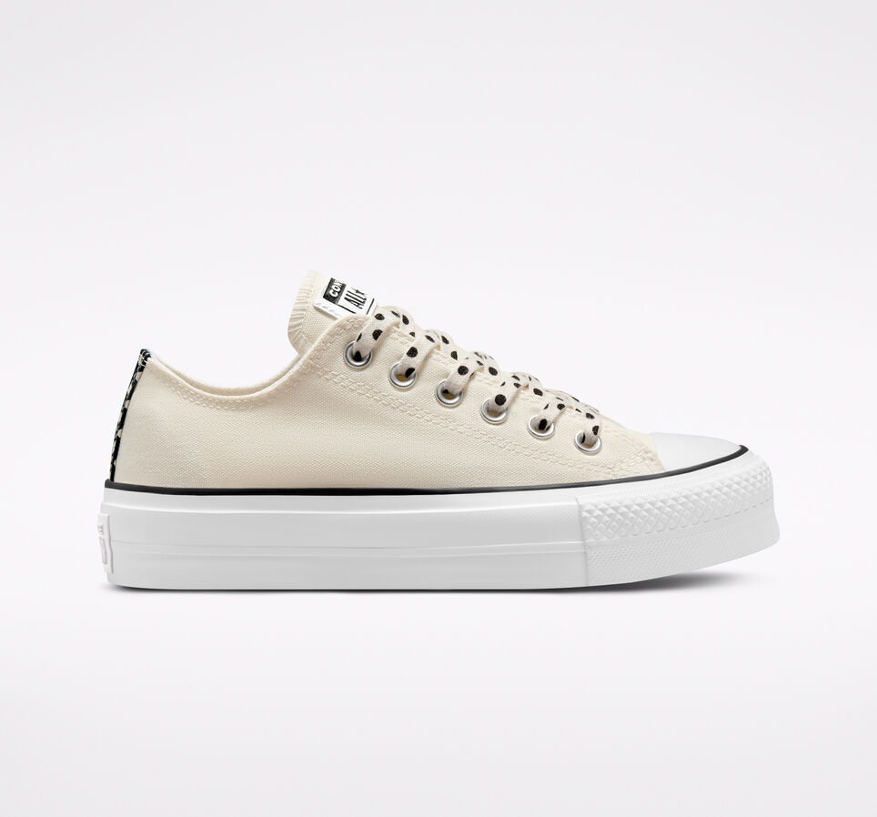Converse Chuck Taylor All Star Lift 2X Platform Polka Dots High-Top ...