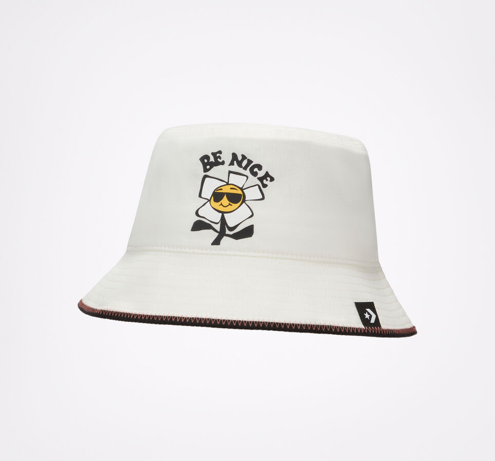 Be Nice Chambray Bucket Hat