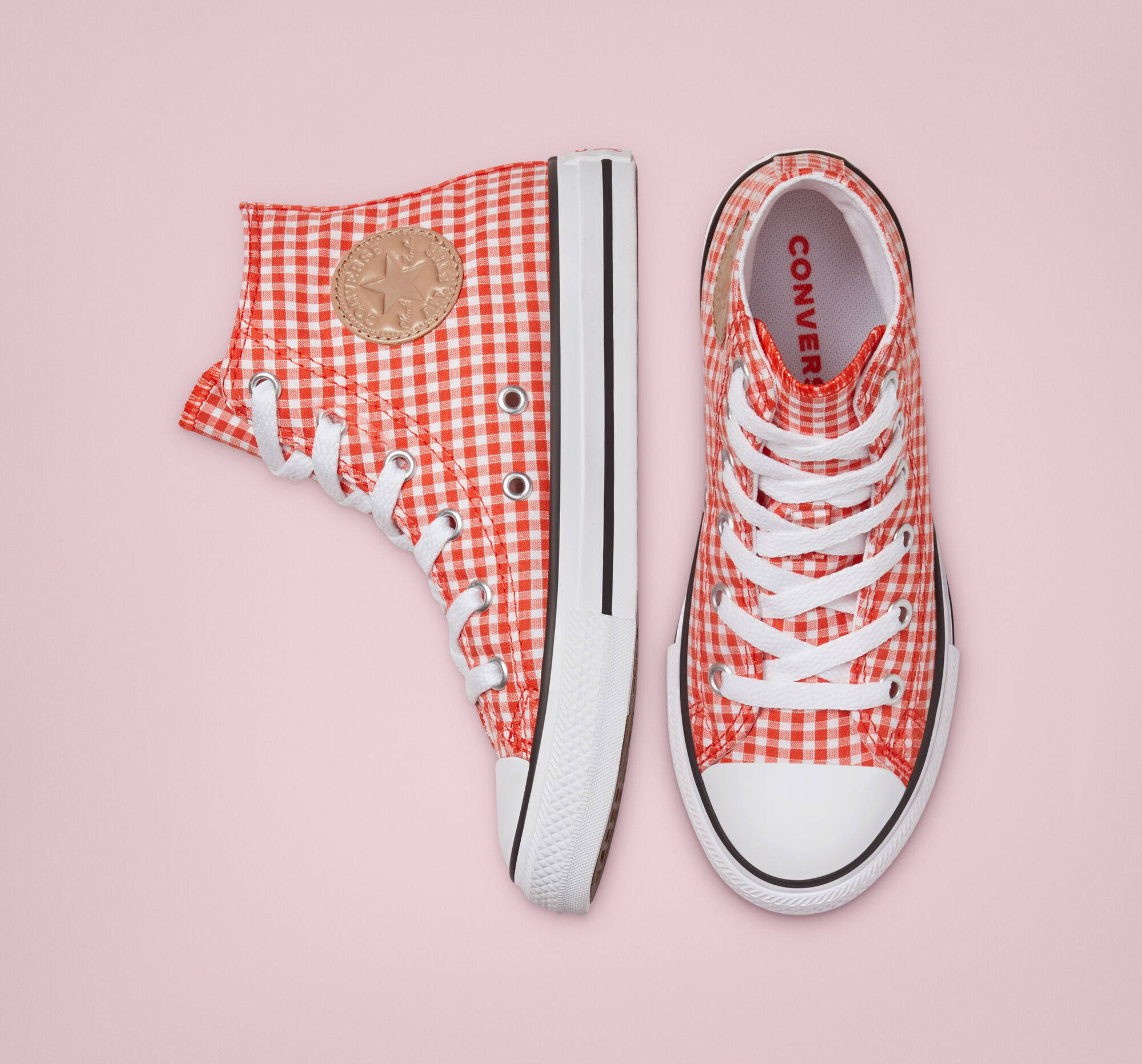 Gingham Chuck Taylor All Star BigKids . Converse.com