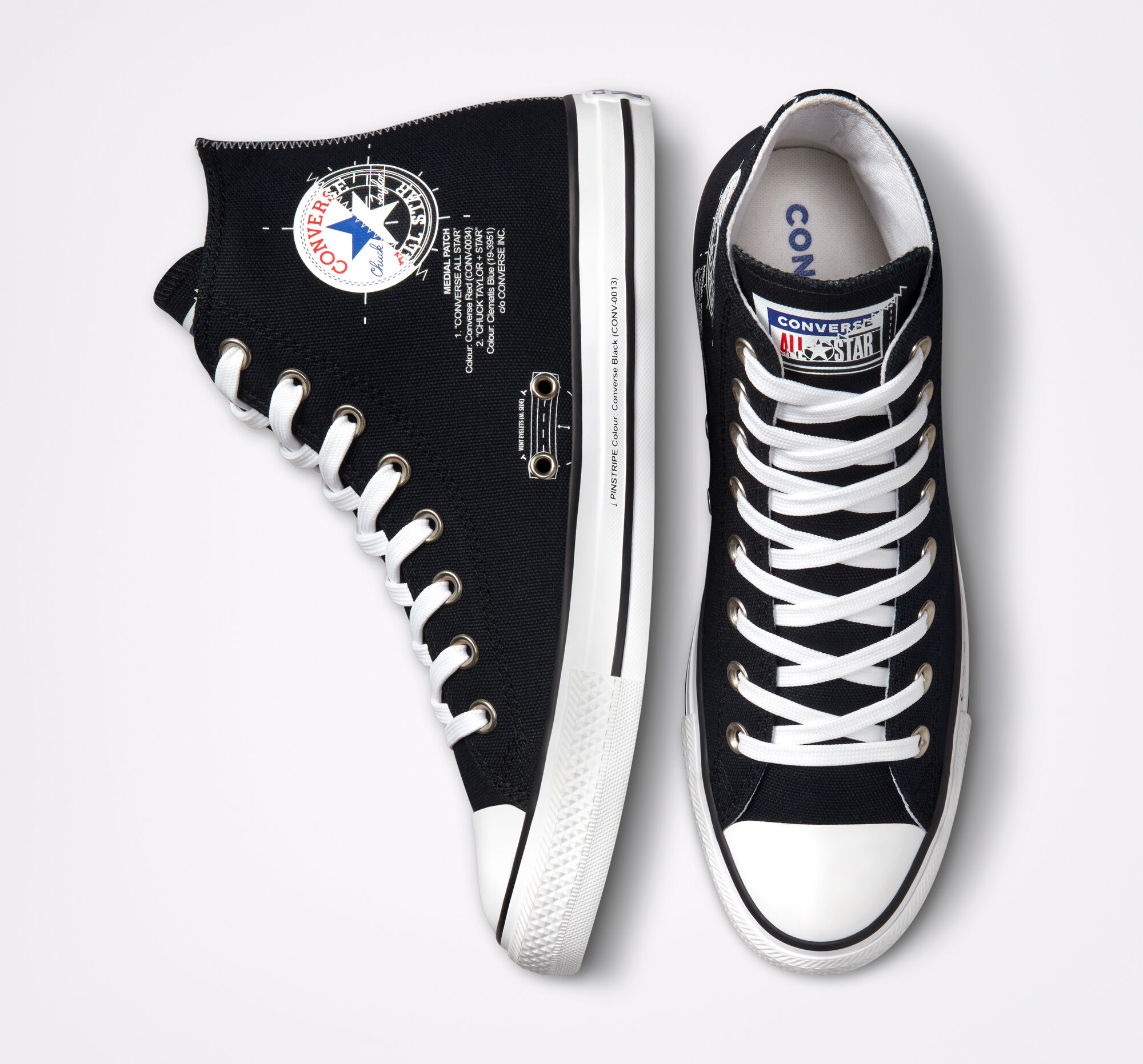 Chuck Taylor All Star Blueprint Unisex High-Top Shoe. Converse.com