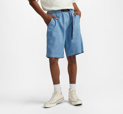 Chambray Utility Shorts Men's