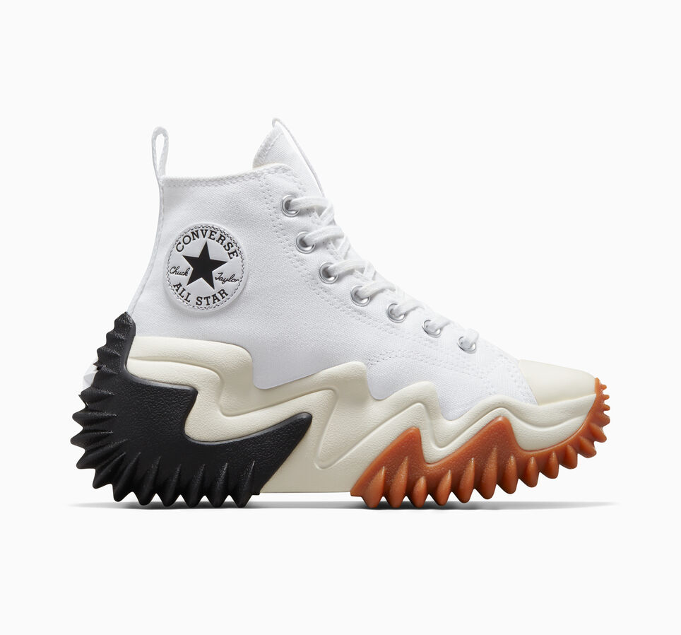 converse color run star hike iconic platform shoes | Converse color run ...