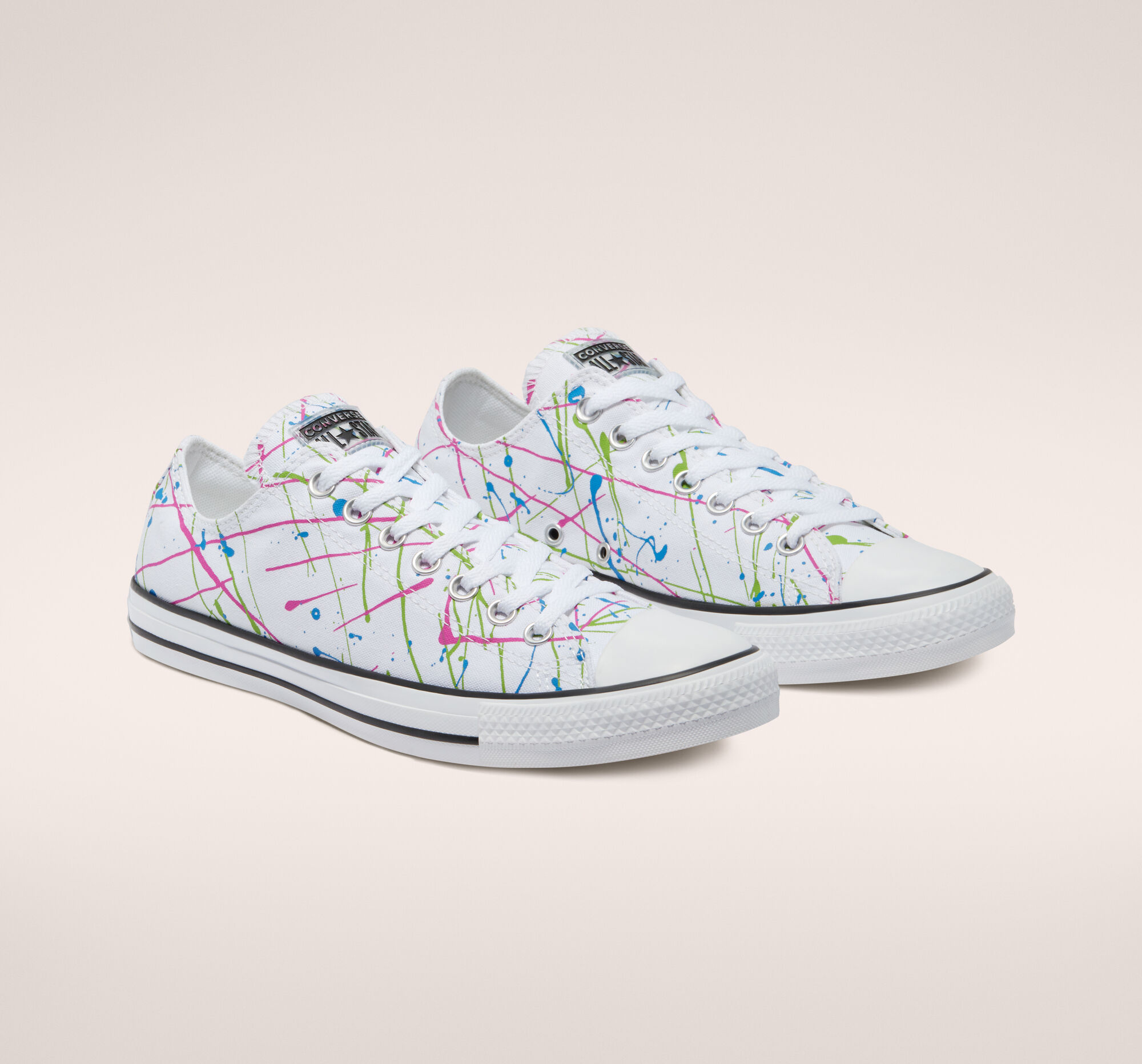 Chuck Taylor All Star Archive Paint Splatter Unisex Low-Top Shoe ...
