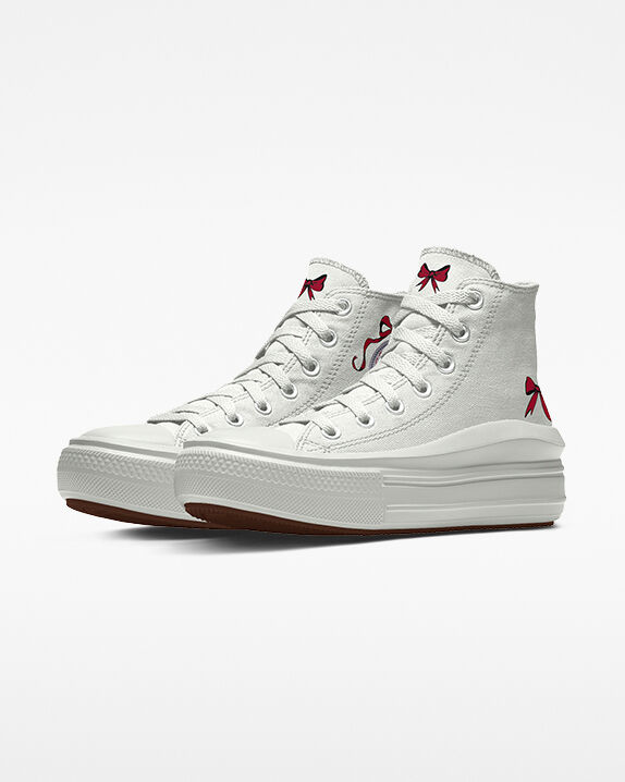 White Converse: Beige & Cream Shoes