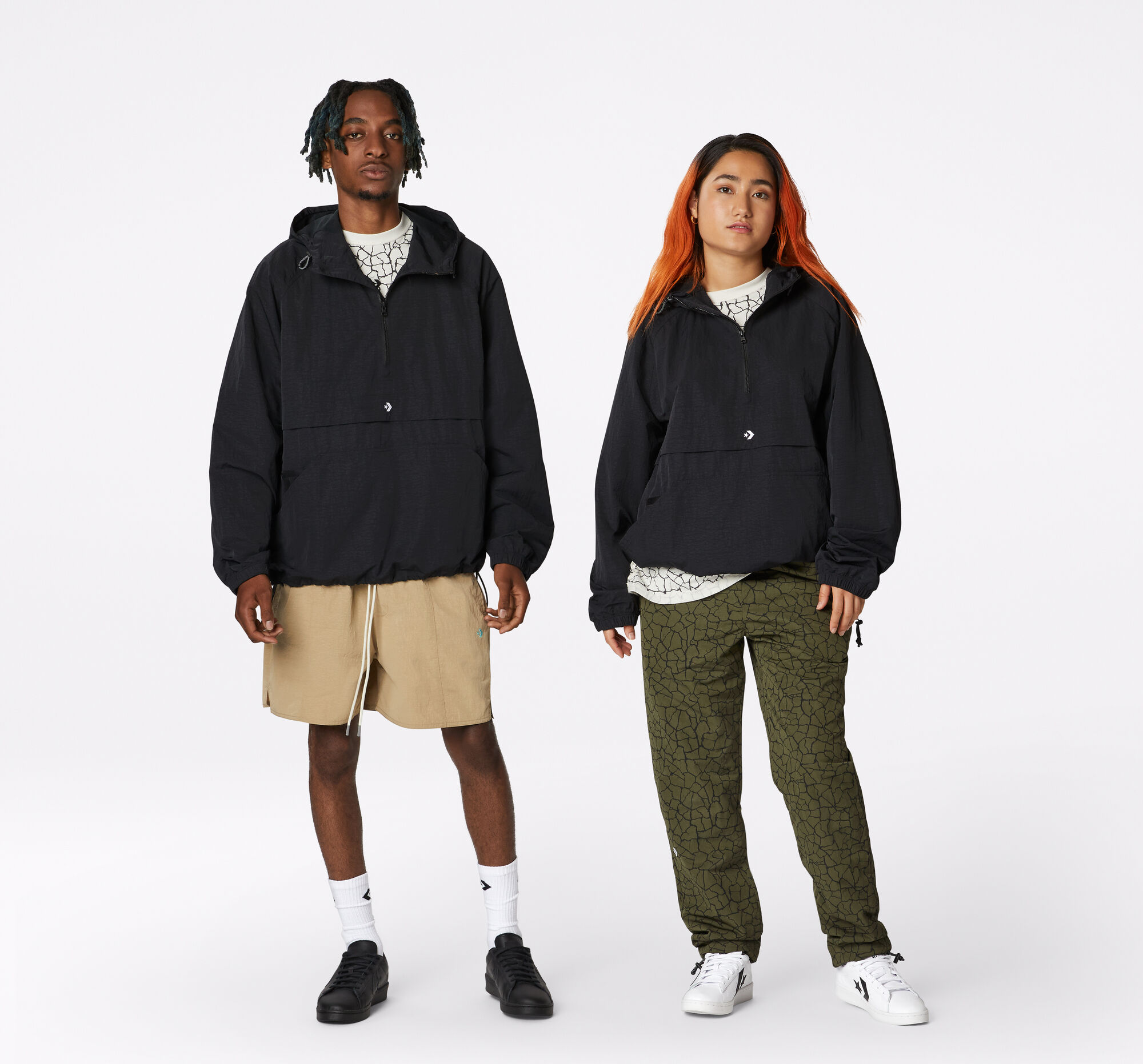 Court-Ready Oversized Anorak Men's Jacket. Converse.com