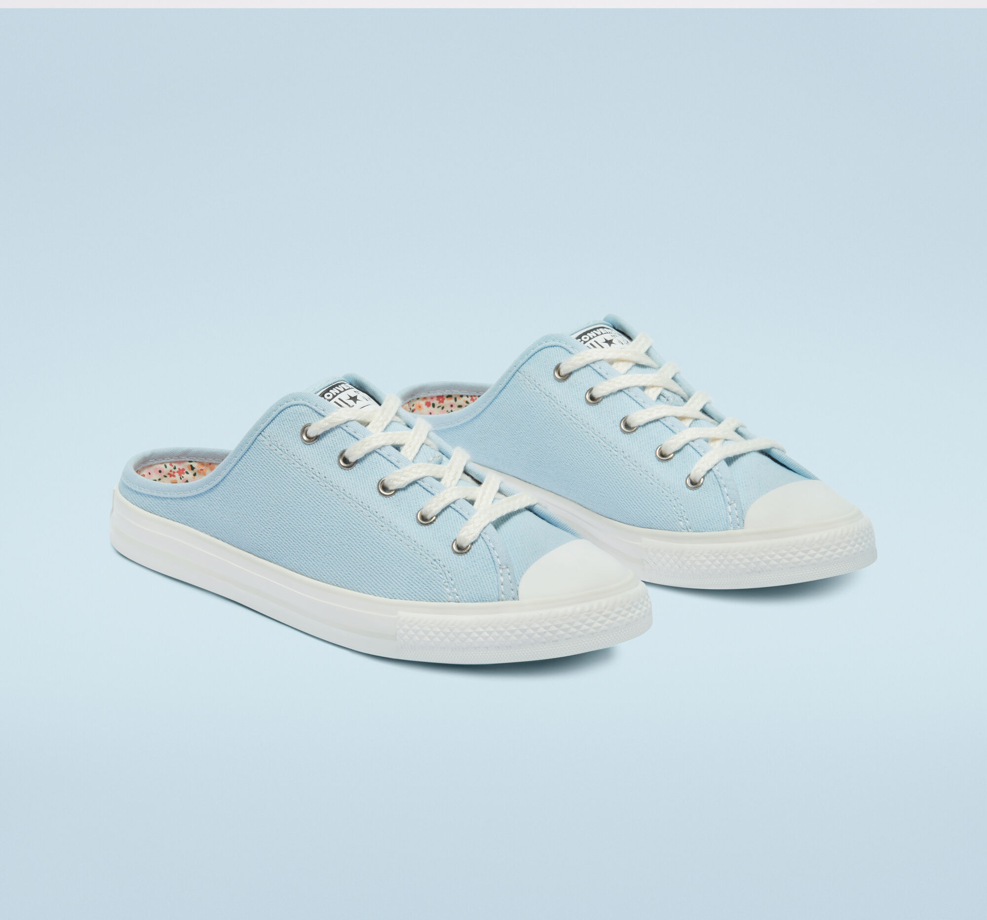 Chuck Taylor All Star Dainty Mule Summer Denim Women's Low-Top Shoe ...