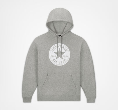 Sudadera con capucha de tejido Fleece y ajuste estándar Converse Go-To ...