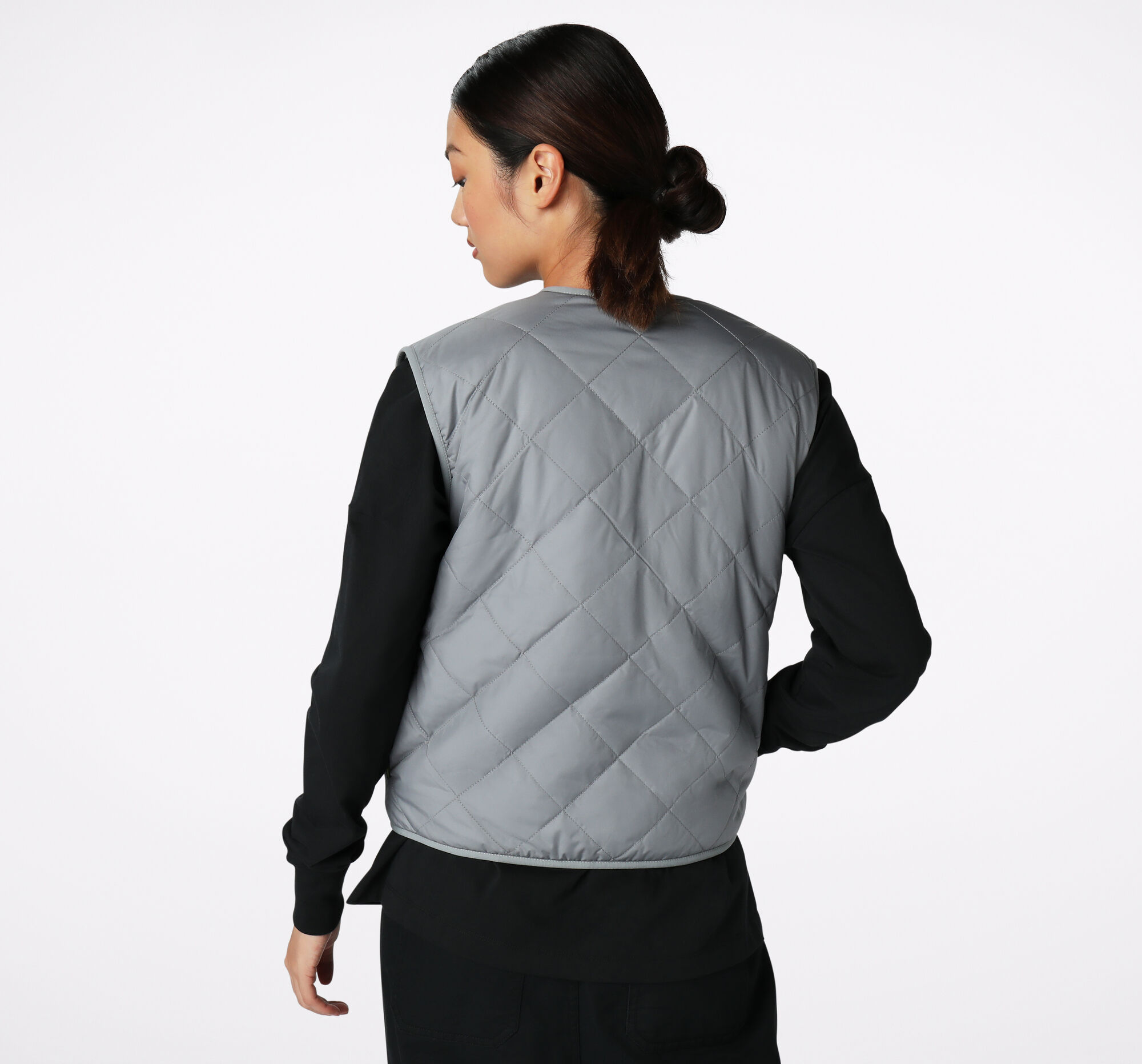 Sherpa Reversible Vest Womens . Converse.com