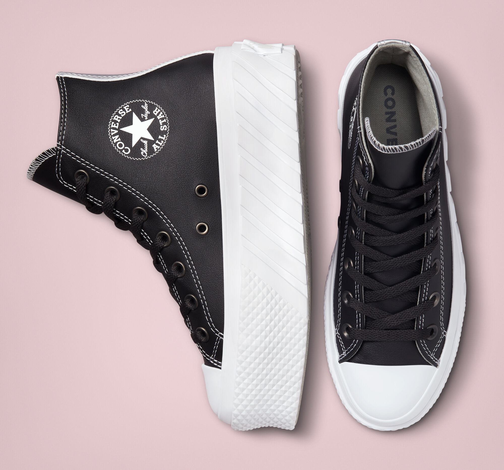 Chuck Taylor All Star Lift 2X Platform Matte Metallic Women's High-Top ...