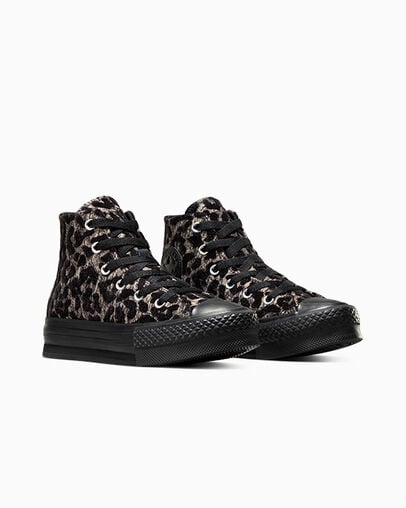 Chuck Taylor All Star EVA Lift Platform Leopard