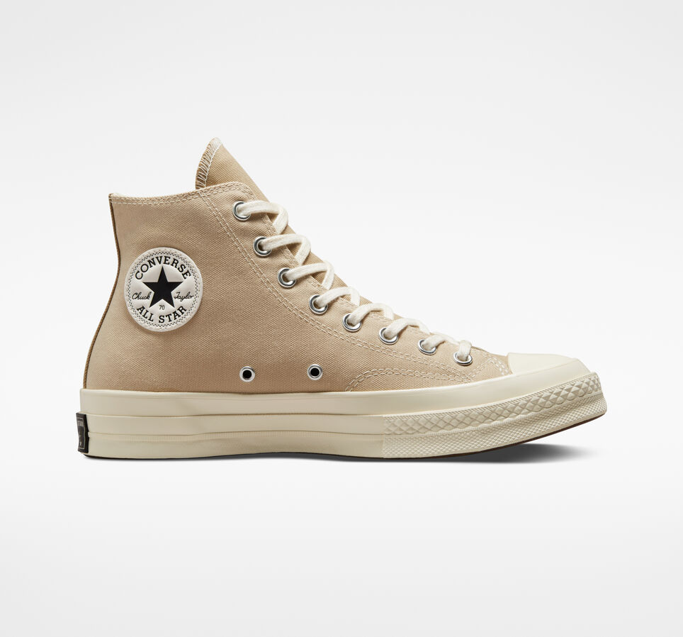 Smoked Canvas Chuck 70 Low Top White