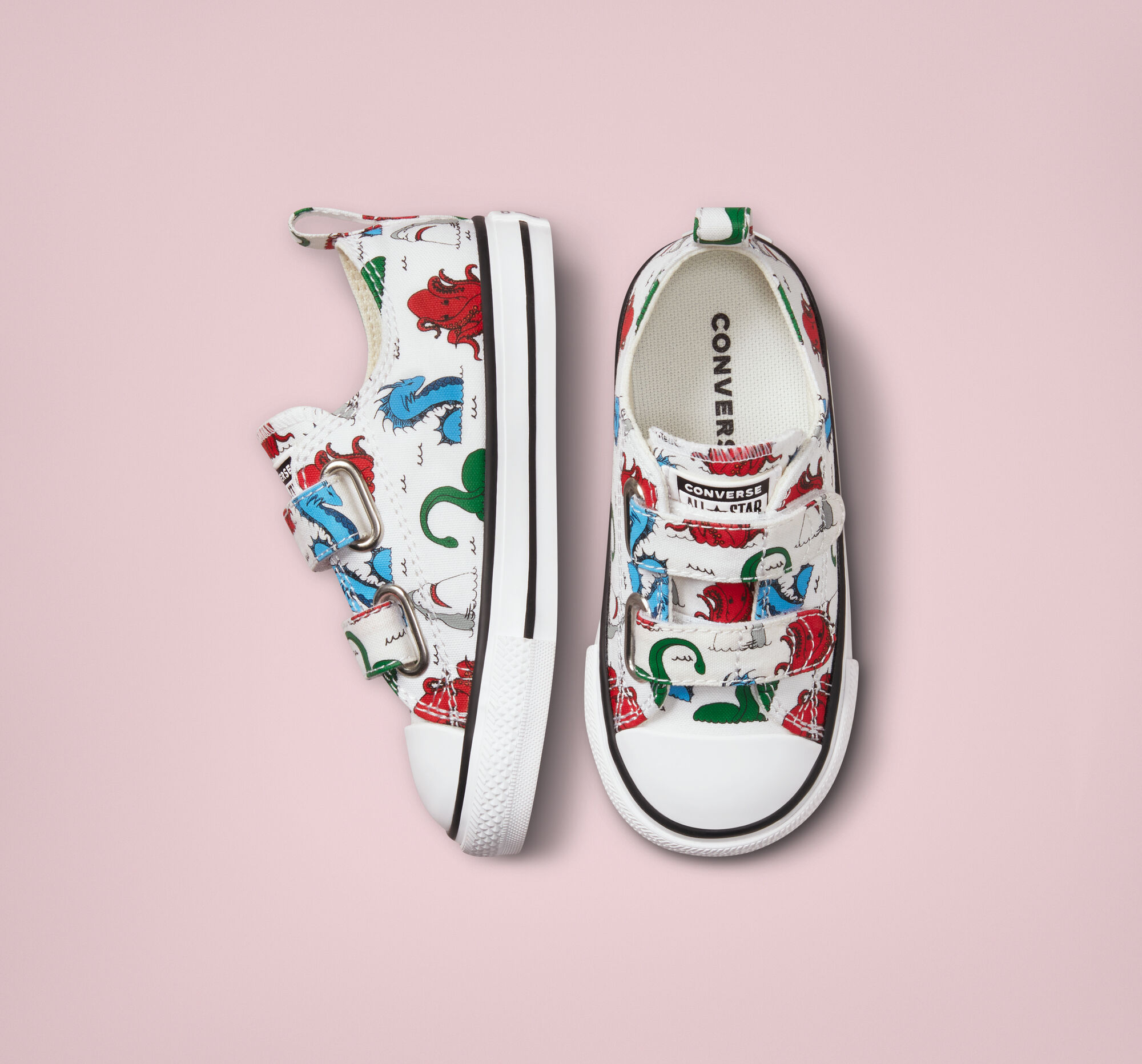 Chuck Taylor All Star Easy-On Sea Monsters Toddler . Converse.com