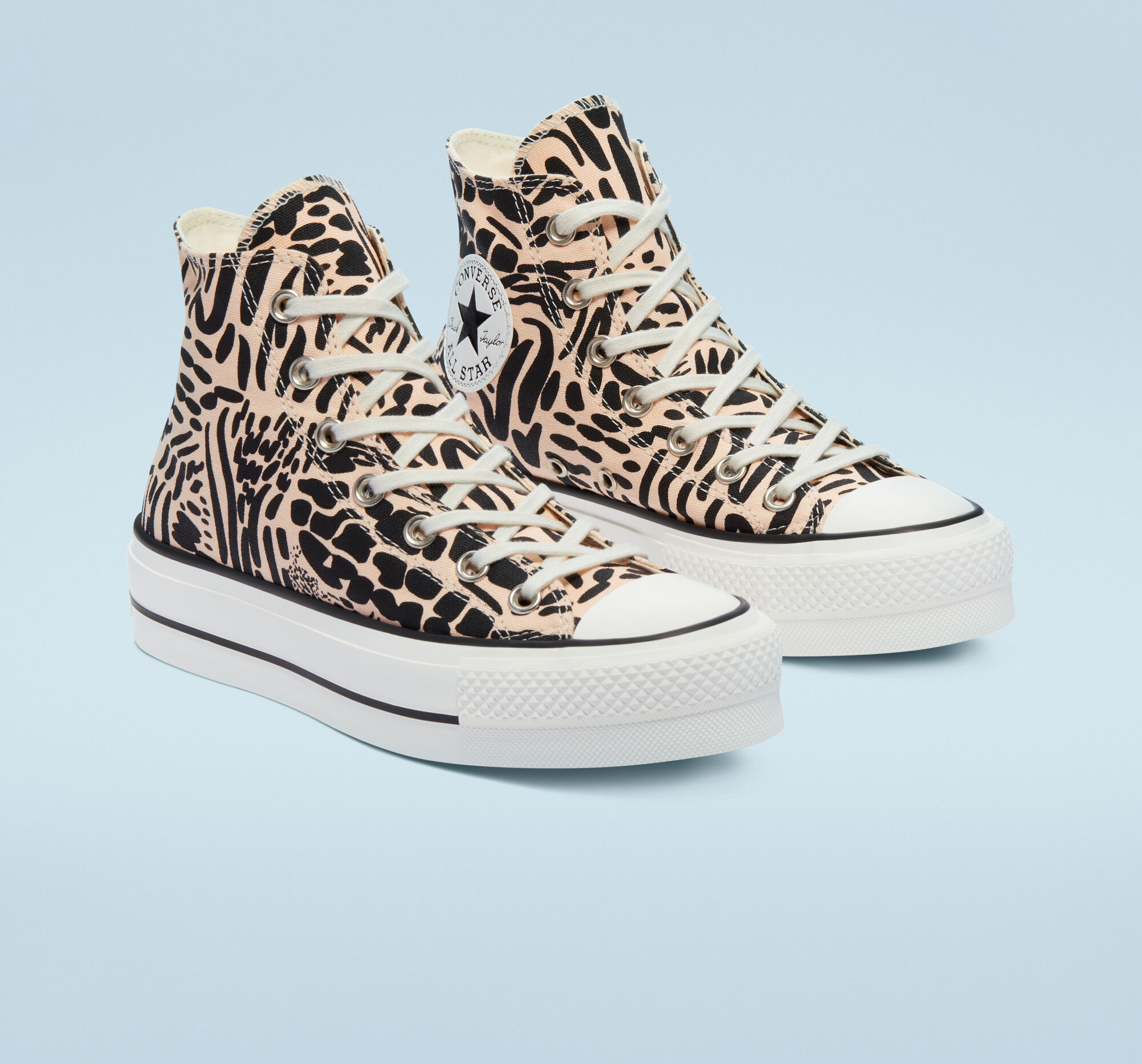 Chuck Taylor All Star Lift Platform Animal Mix Women's High-Top Shoe ...