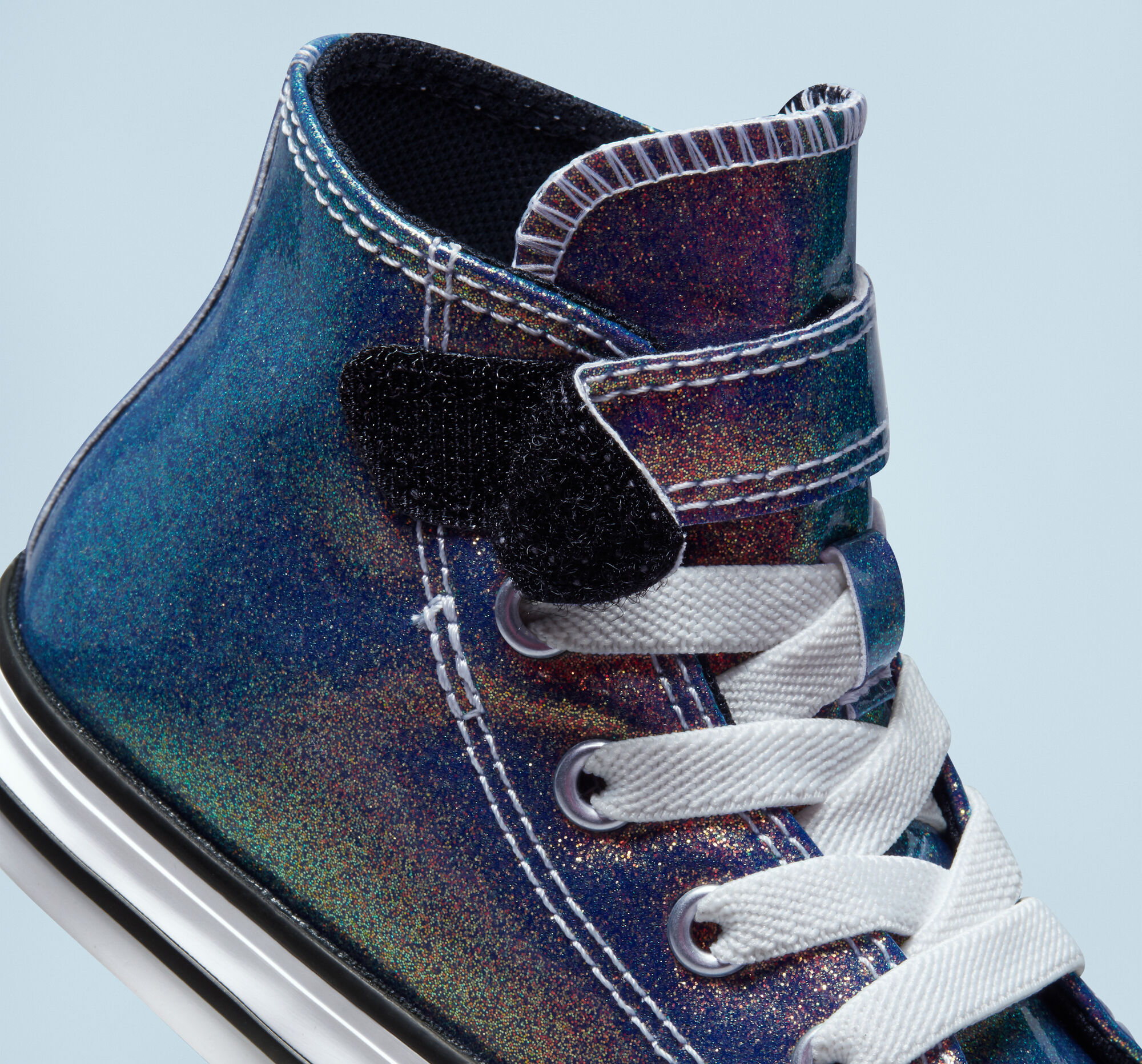 Iridescent Glitter Easy-On Chuck Taylor All Star Toddler . Converse.com
