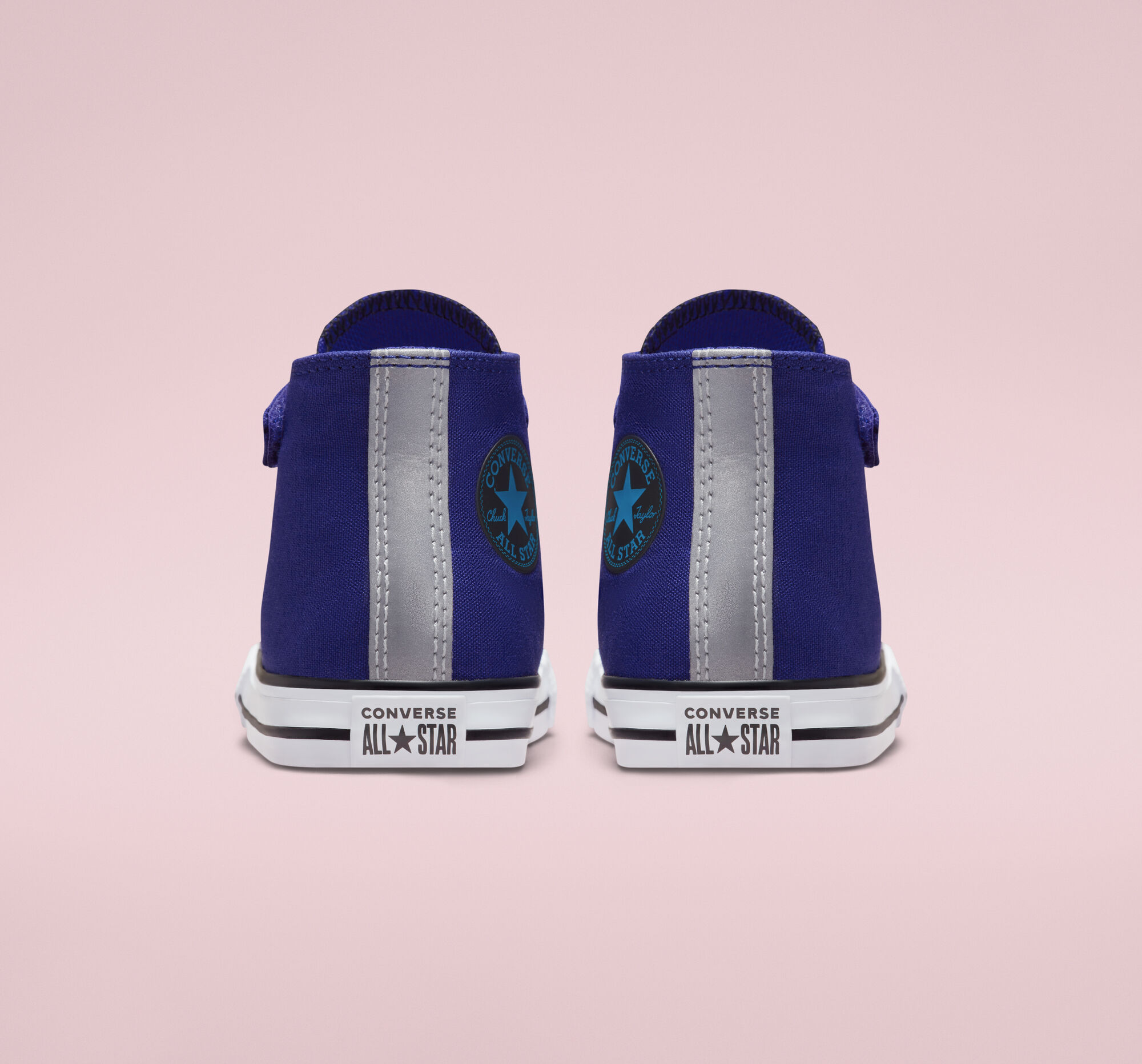 Chuck Taylor All Star Easy-On Reflective Toddler High-Top Shoe ...