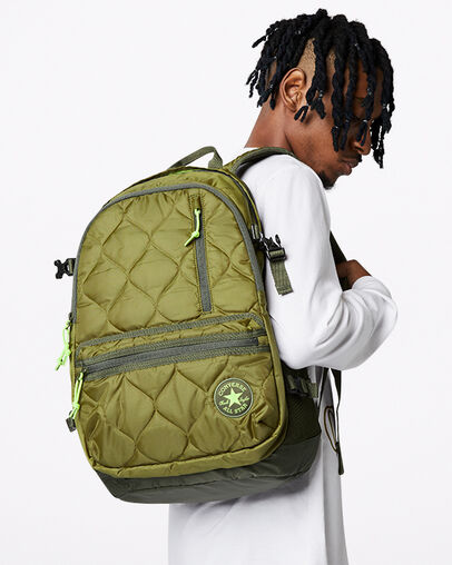Quilted Straight Edge Backpack Unisex Backpack