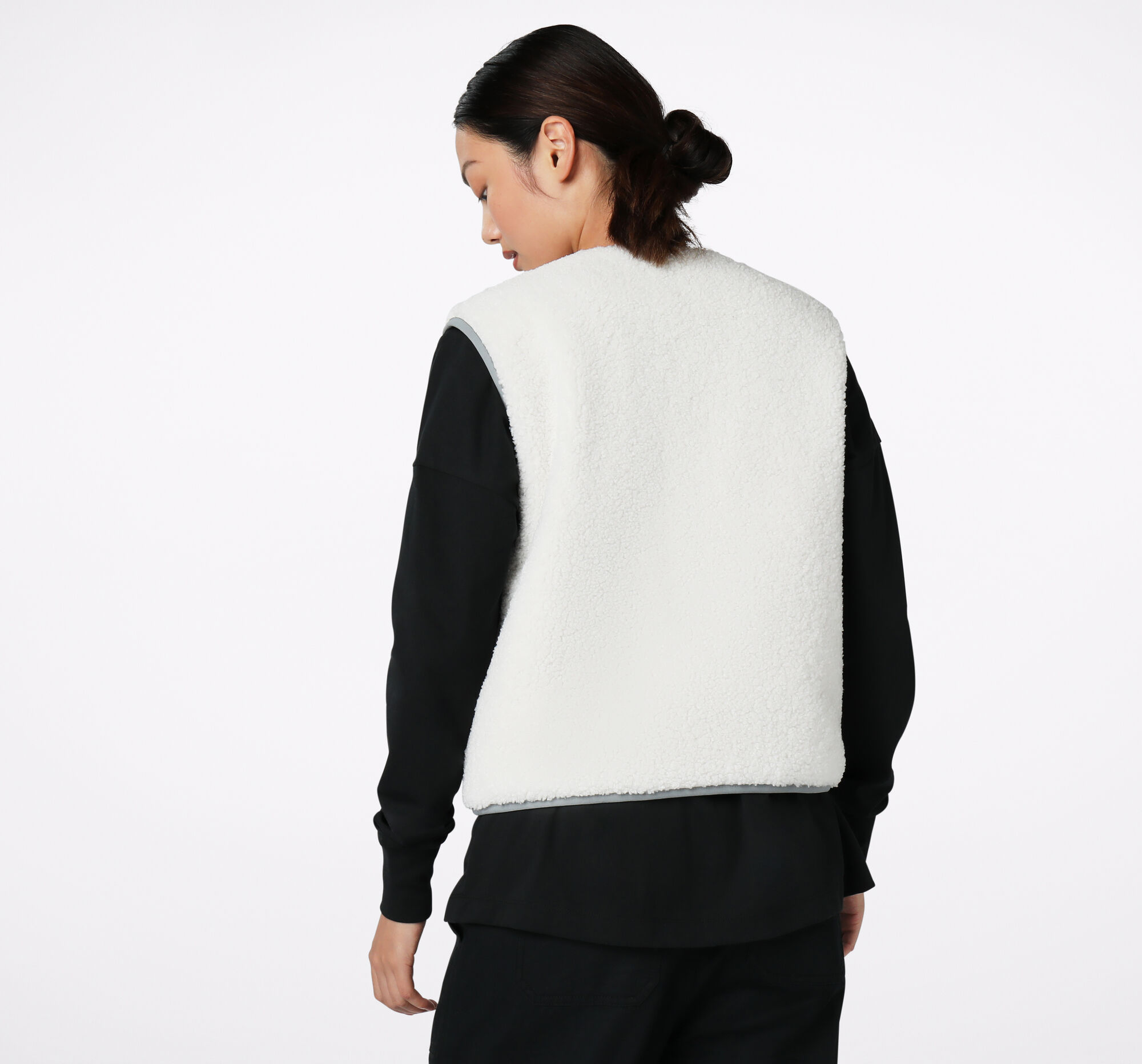 Sherpa Reversible Vest Women's Gilet. Converse.com