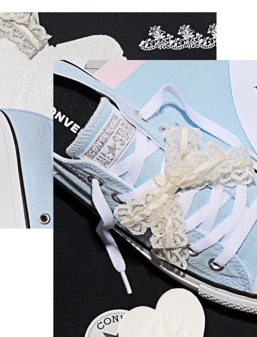 Custom Chuck Taylor All Star Lift Platform Wedding By You