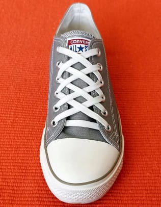 star lacing shoes tutorial